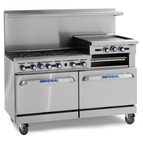 Pro Series Range – 60″ Wide(IR-6-RG24) – Sharaf Kitchen Equipment